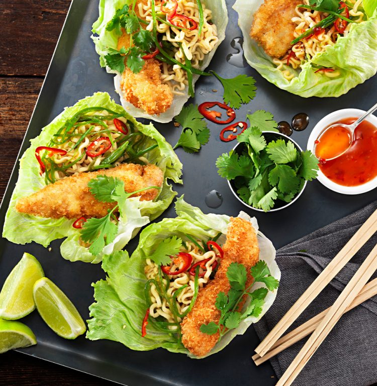 Asiatisk kyckling recept, sallad marinad och mer - Kyckling från Kronfågel