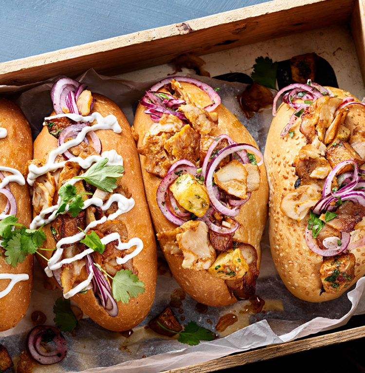 Kycklingkebab - Kyckling från Kronfågel