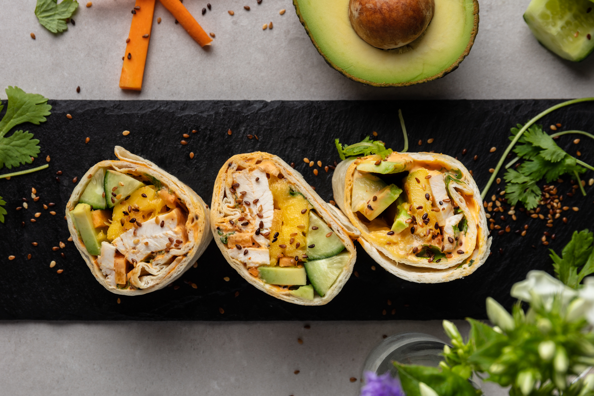 Våre beste kyllingwraps | Den stolte Hane